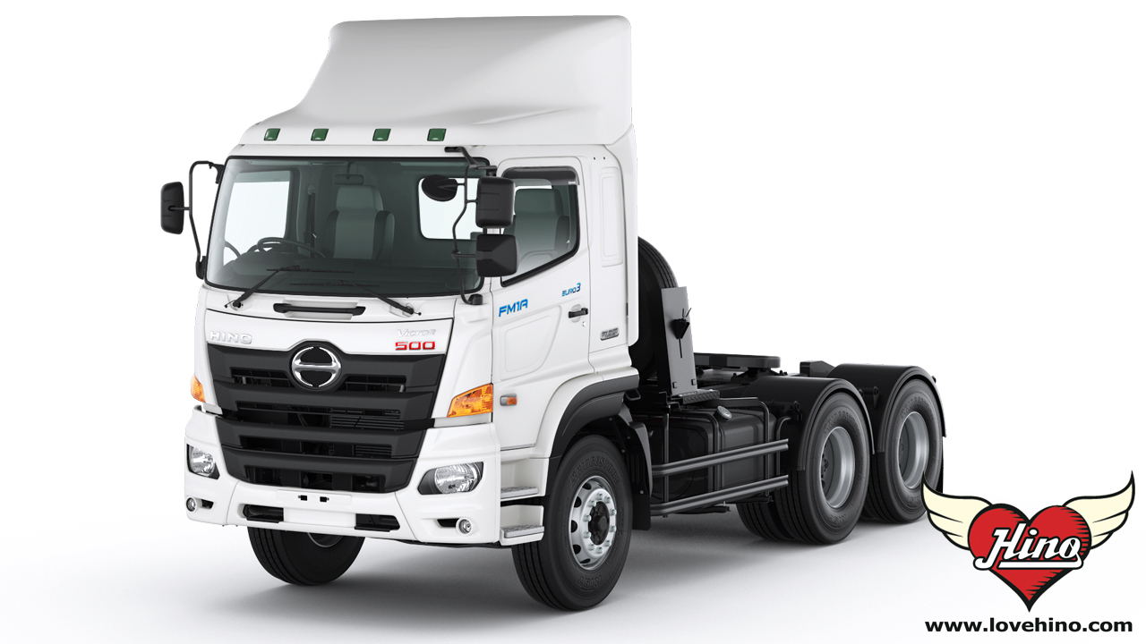 FM1AK1B รถหัวลาก 10 ล้อ สองเพลา ฮีโน่ 344 แรงม้า HINO 500 Victor (6x4)