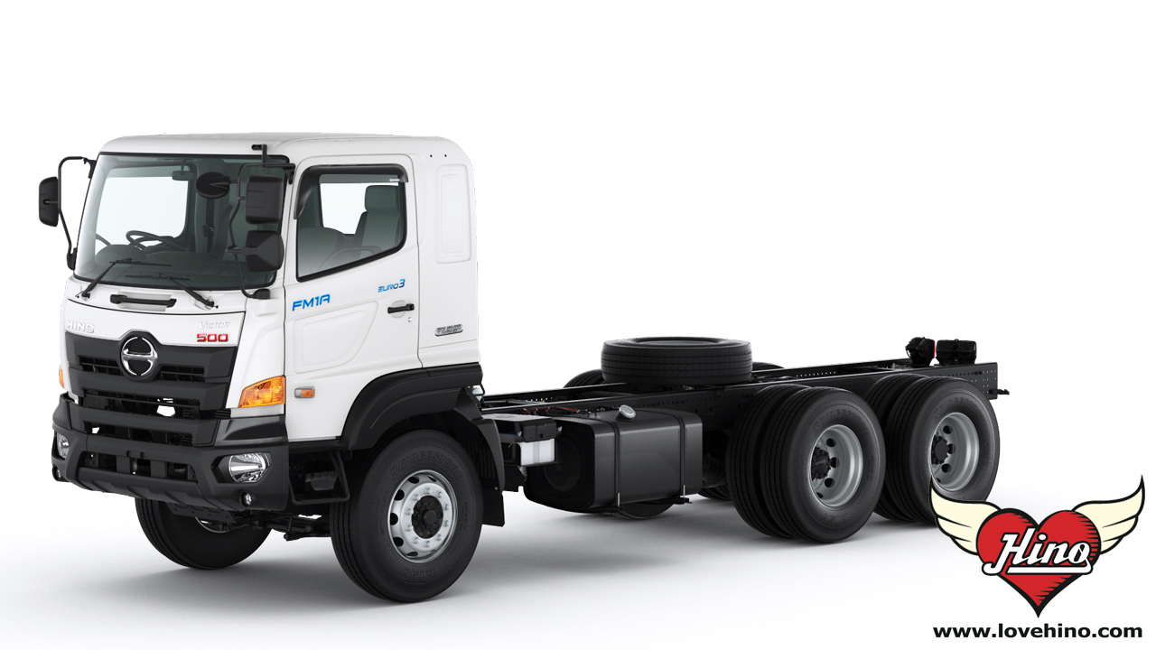 FM1AN1D รถบรรทุก 10 ล้อ สองเพลา ฮีโน่ 344 แรงม้า HINO 500 Victor (6x4)